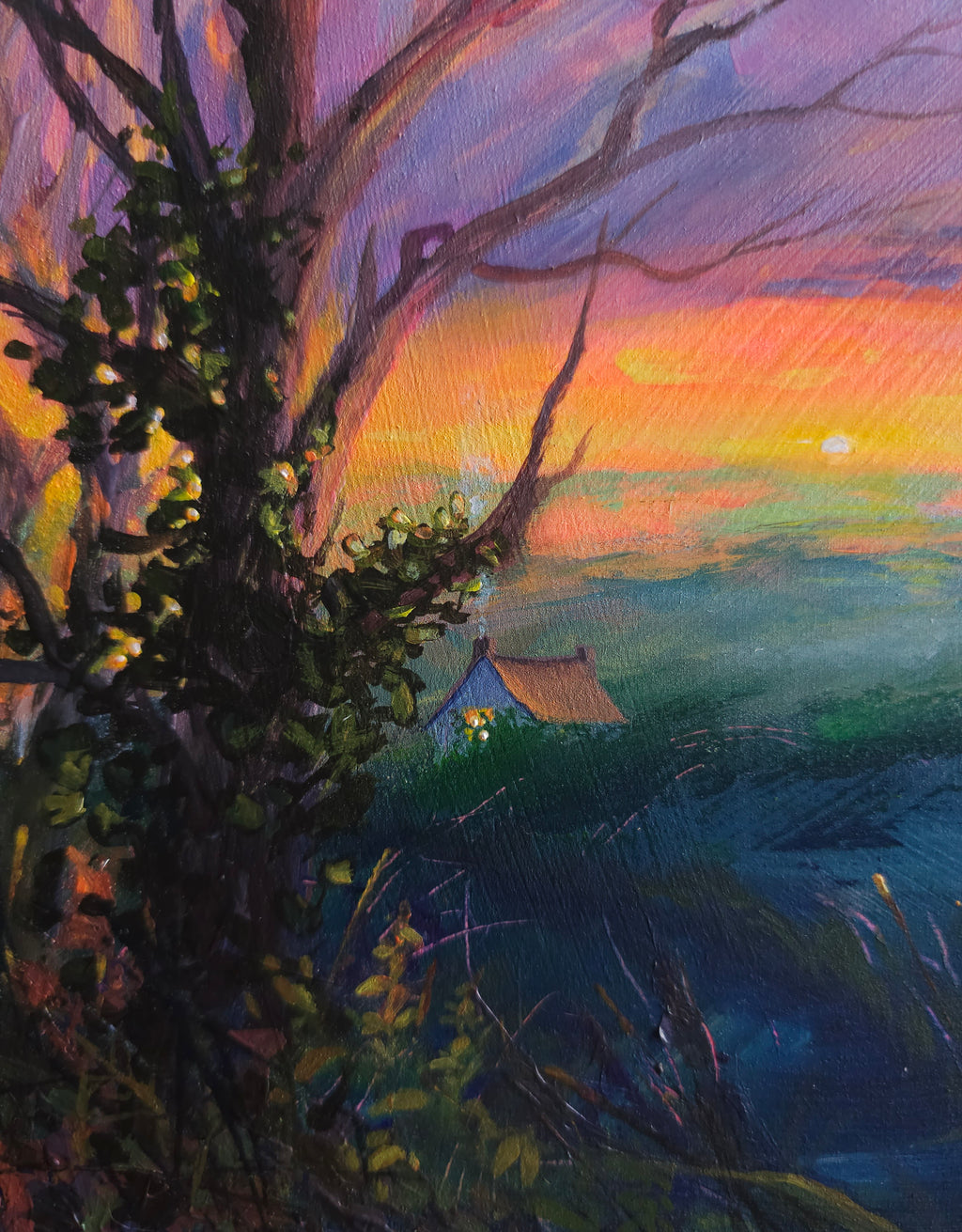 " Home is the starting place of love, hope & dreams... – Lani gregory- Art