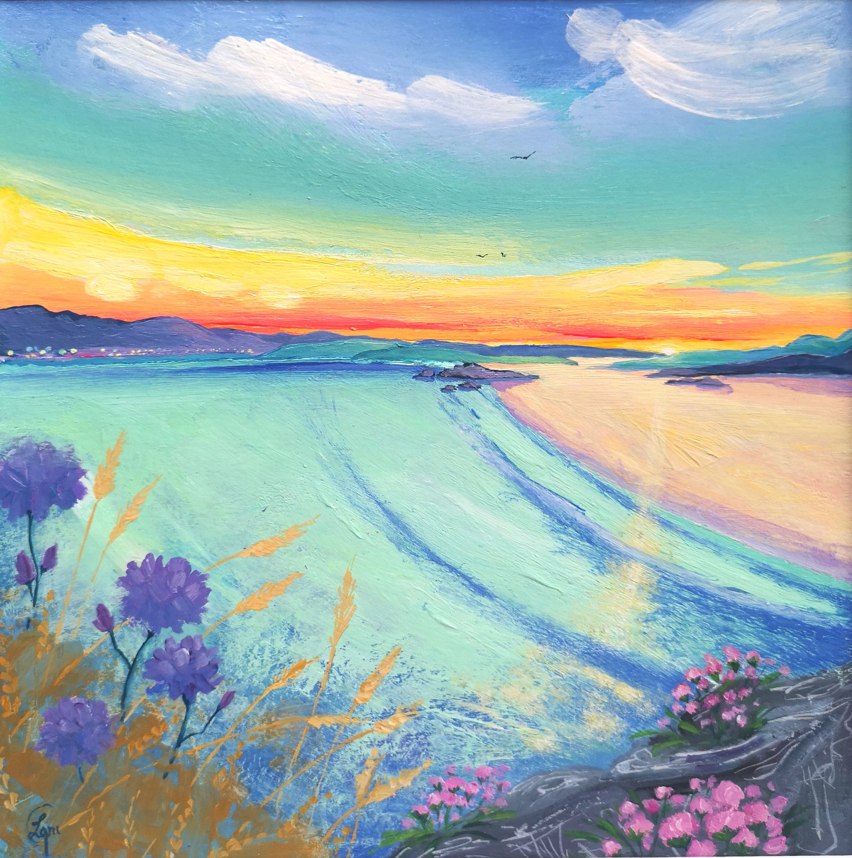 Coastal art,giclee prints and original paintings by Irish artist – Lani ...