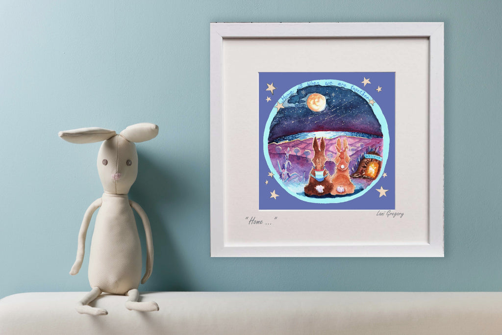 " Home ..." – Lani gregory- Art